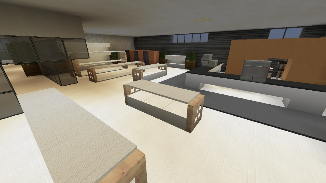 Modern Supermarket (full interior) Minecraft Map