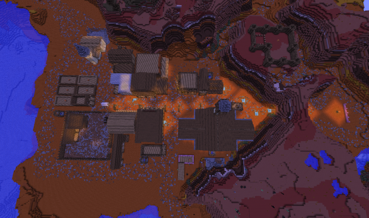 Purgatory Range - Wild West Spawn Minecraft Map