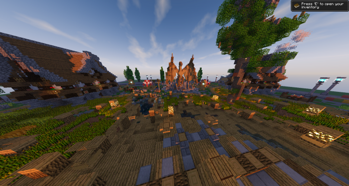 MEDIEVAL VILLAGE BUILD Minecraft Map