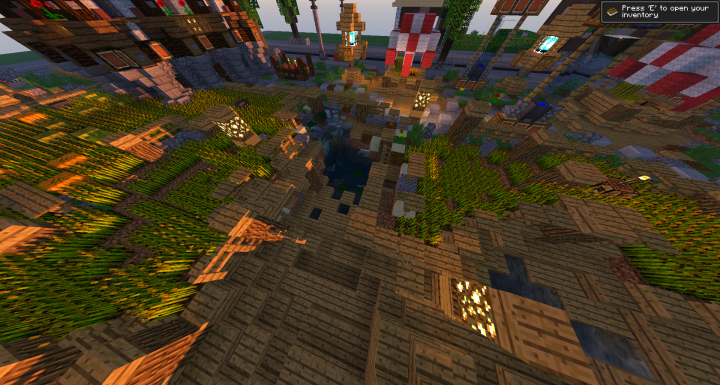 MEDIEVAL VILLAGE BUILD Minecraft Map