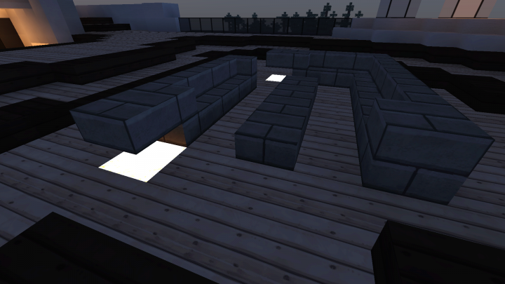 Super-yacht - 'GrayScale' Minecraft Map