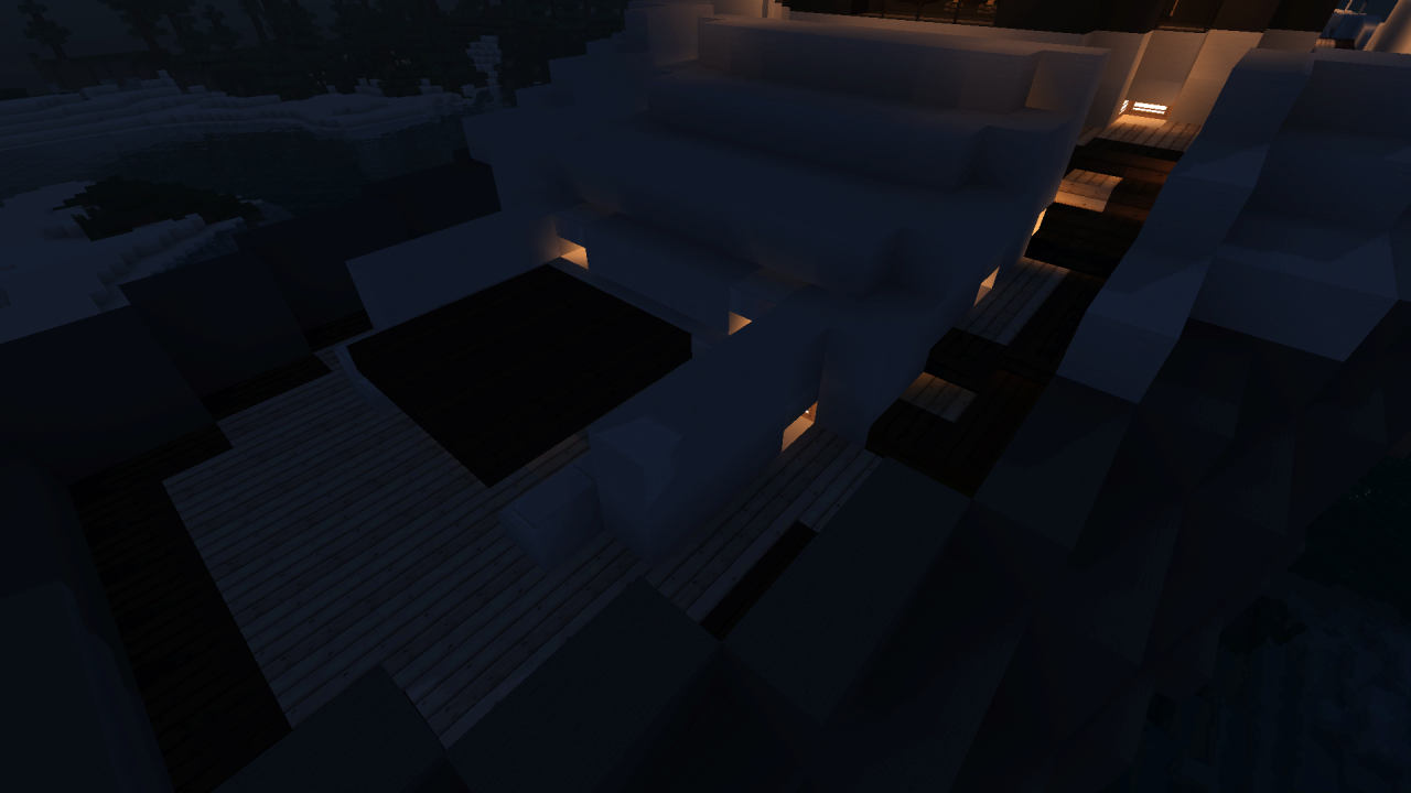 Super-yacht - 'GrayScale' Minecraft Map