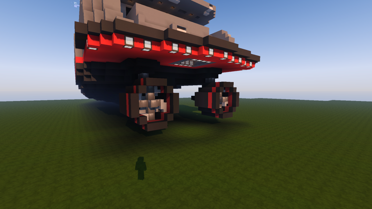 Super-yacht - 'GrayScale' Minecraft Map