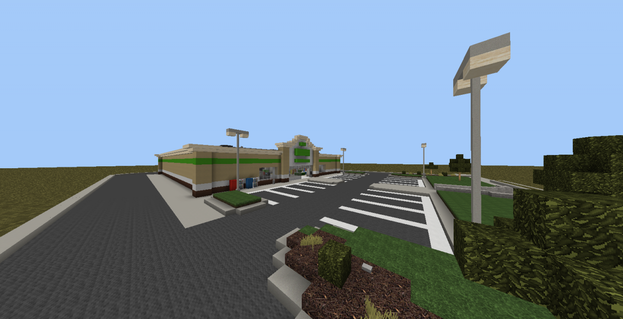 Dollar Tree Dollar Store Minecraft Map