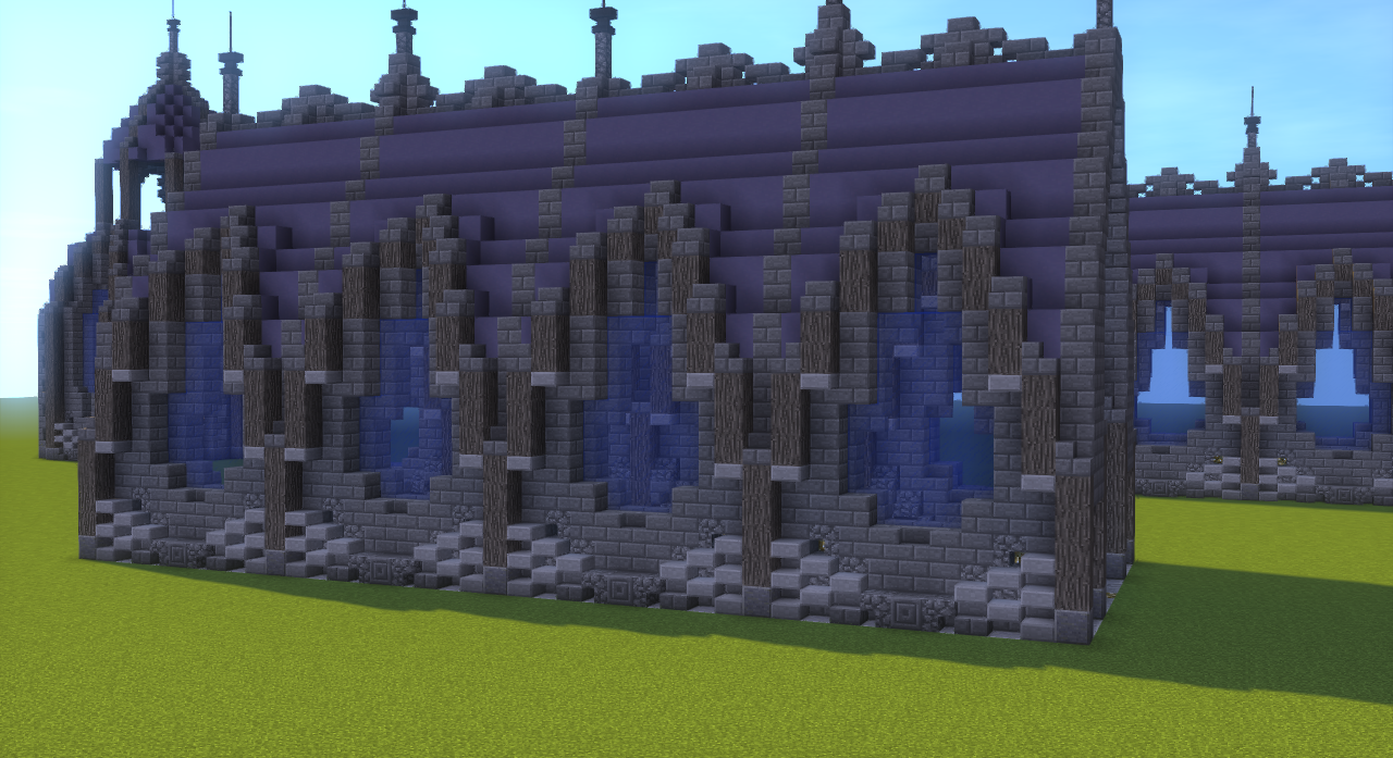 Fantasy Wall And Gate Housel Modular Schematics Minecraft Map
