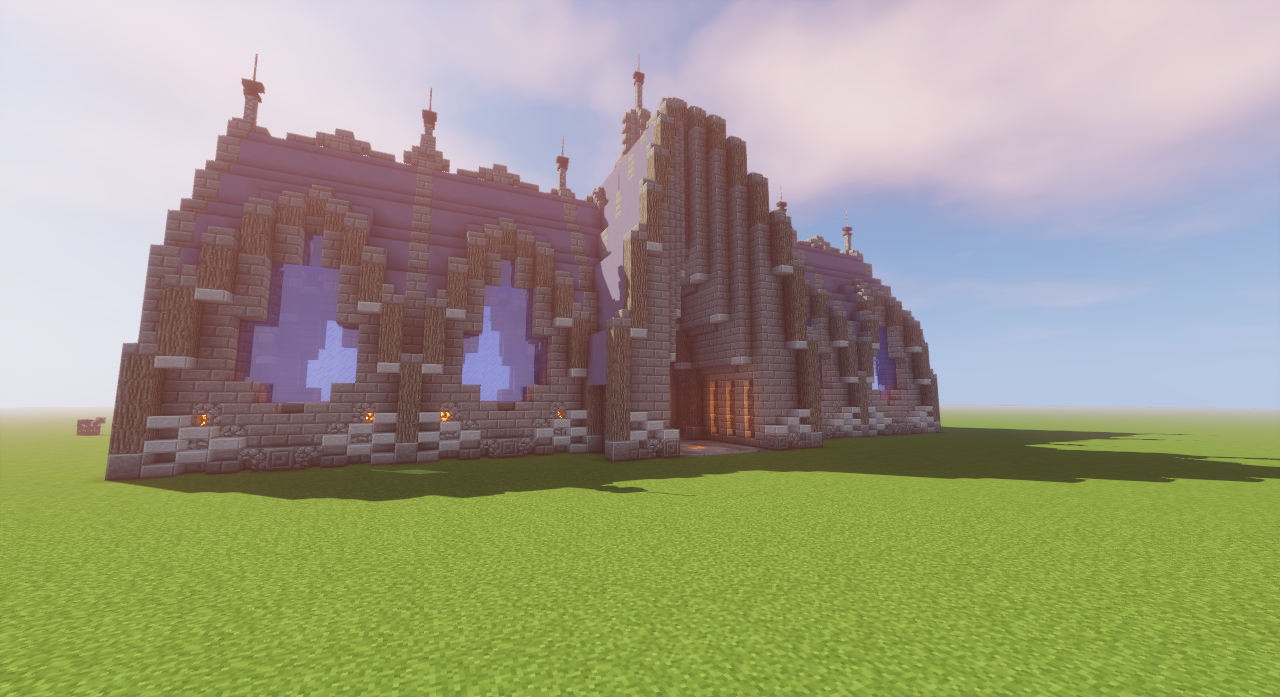 Fantasy Wall And Gate Housel Modular Schematics Minecraft Map