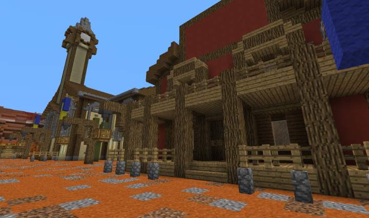Purgatory Range - Wild West Spawn Minecraft Map