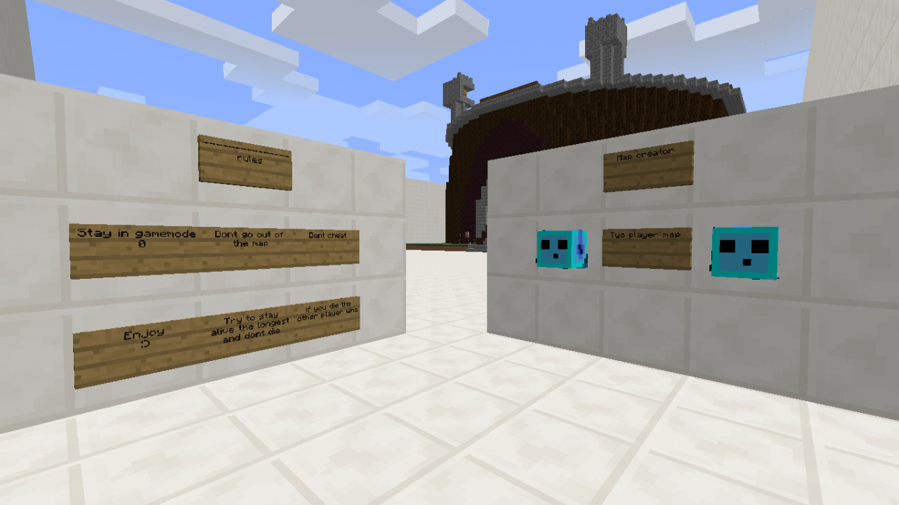 Lucky block map Minecraft Map