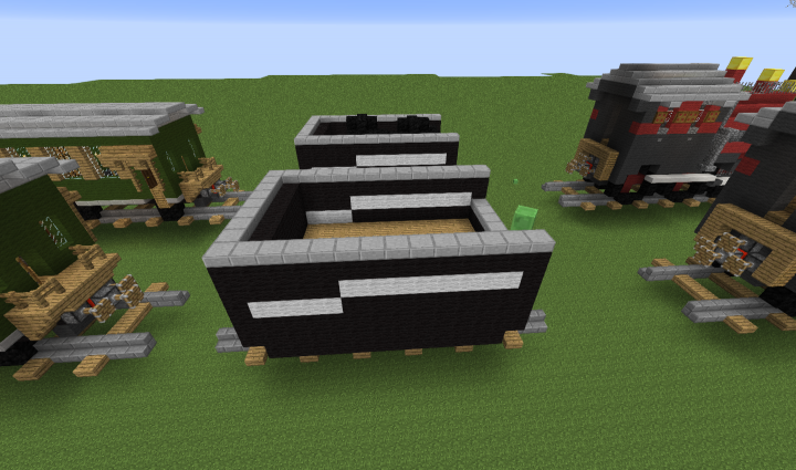 Modular Train Set Minecraft Map