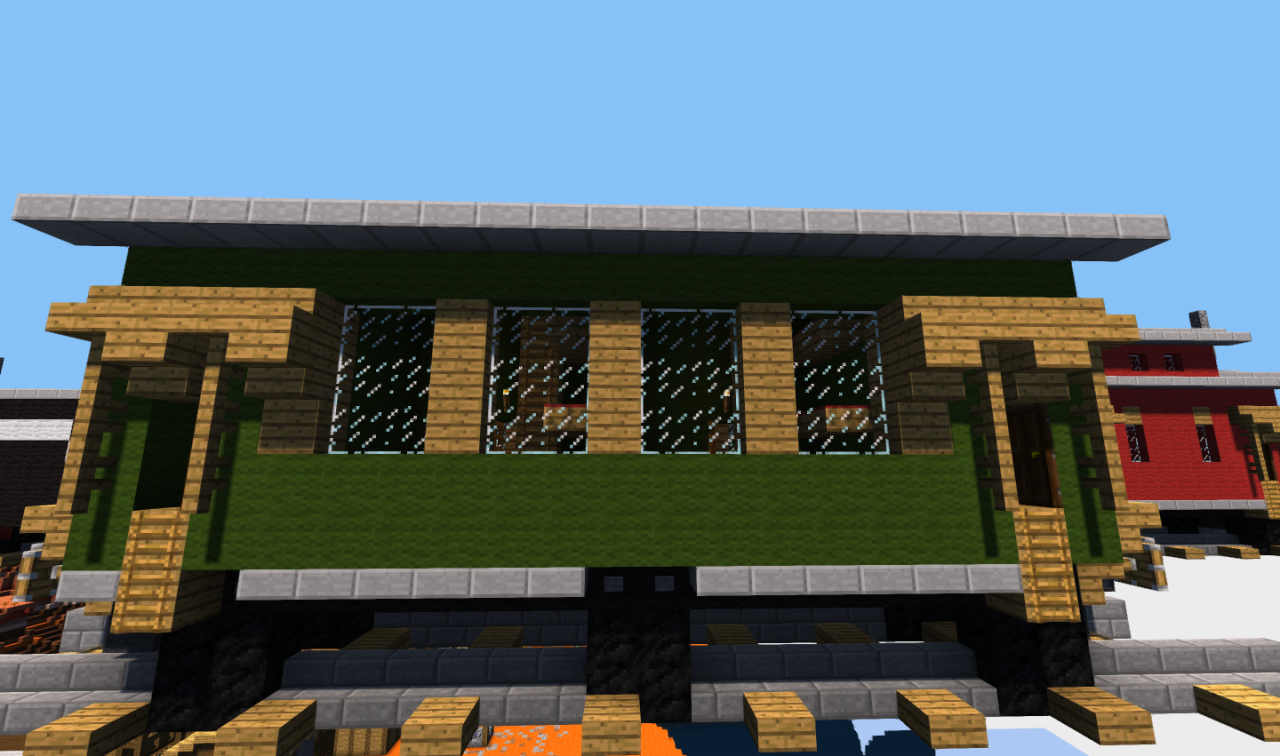Modular Train Set Minecraft Map