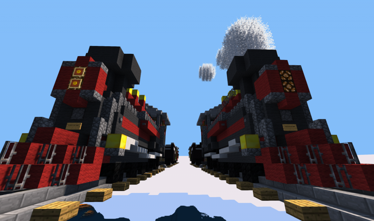 Modular Train Set Minecraft Map
