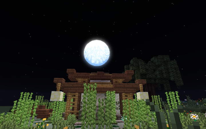 Tiny Chinese Hut Minecraft Map