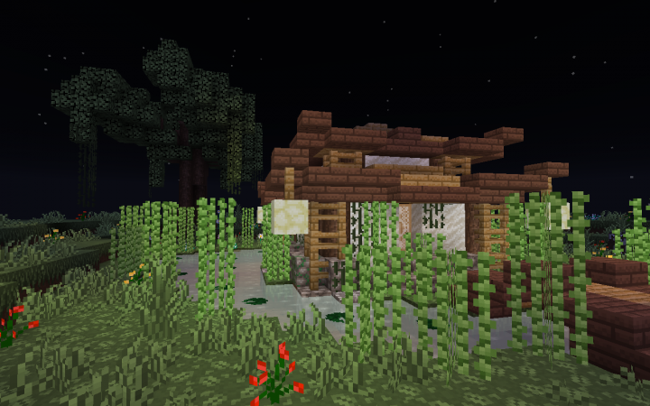 Tiny Chinese Hut Minecraft Map