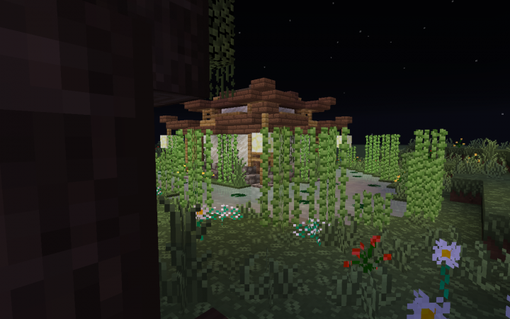 Tiny Chinese Hut Minecraft Map
