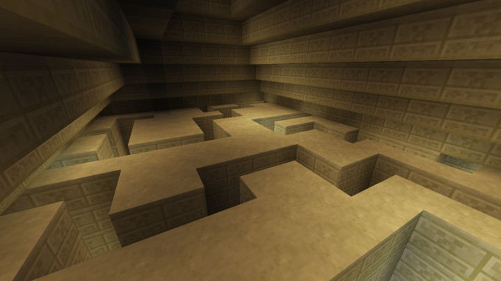 Labyrinth pyramid of Anubis Minecraft Map
