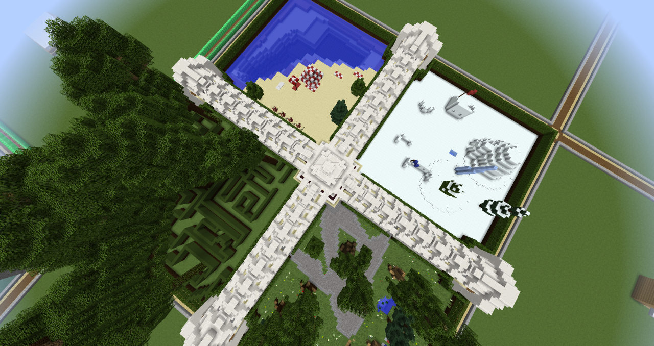 Creative Spawn Minecraft Map