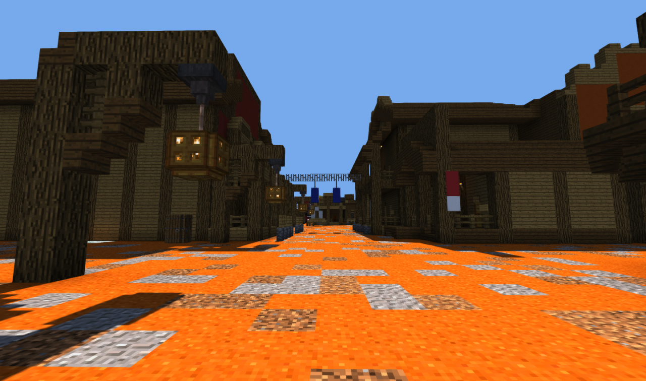 Purgatory Range - Wild West Spawn Minecraft Map
