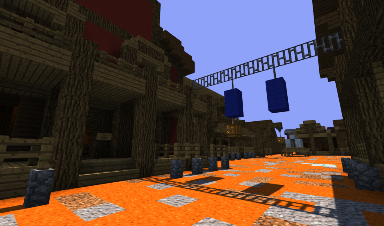 Purgatory Range - Wild West Spawn Minecraft Map