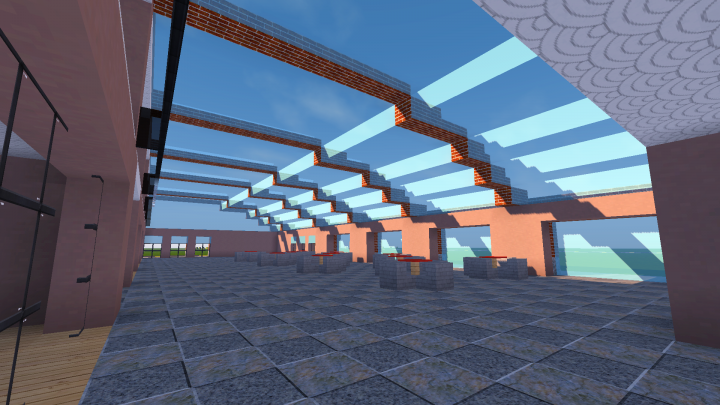 College Entrance Building Minecraft Map