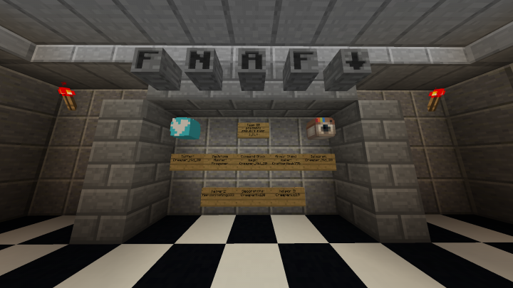 Project FNAF [DEMO] Minecraft Map