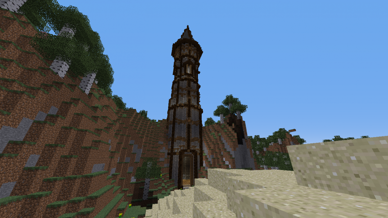 Erosion Tower Minecraft Map