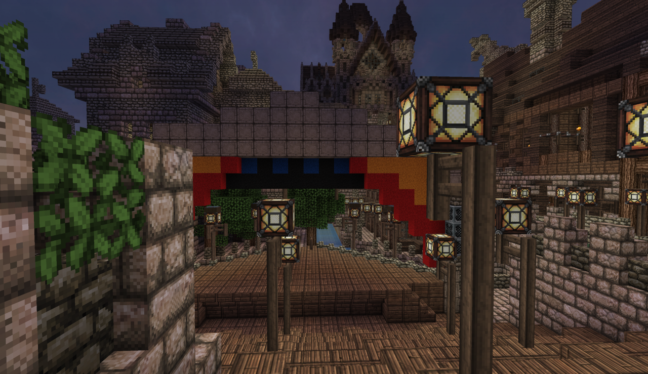 Undercliff Stand-up Theatre Minecraft Map