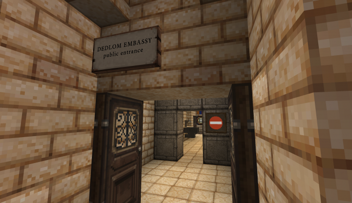 Dedlom Embassy Minecraft Map