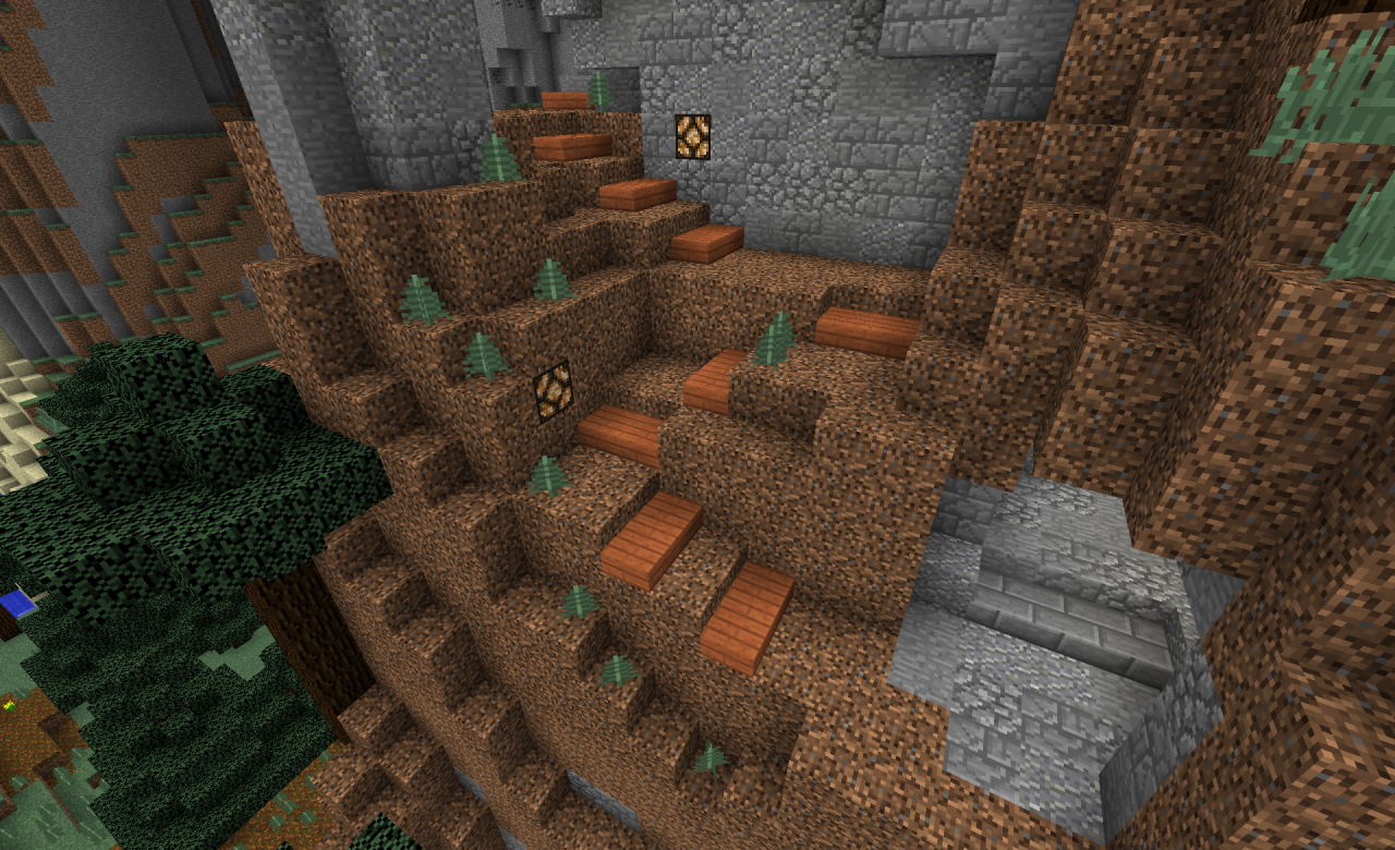 Mountian Cave Retreat Minecraft Map