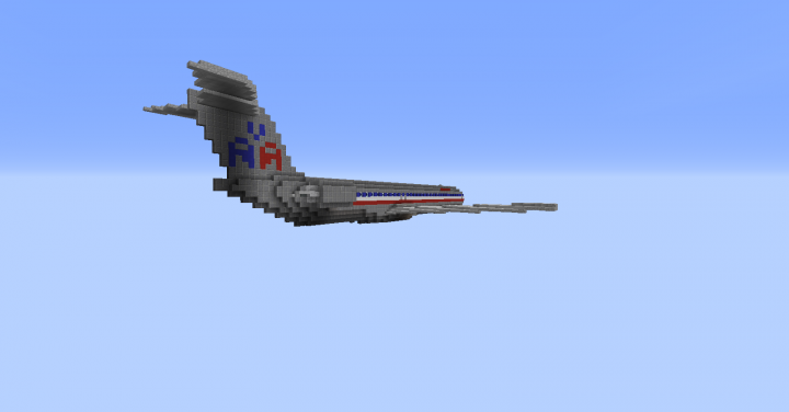 McDonnell Douglas MD-80 | American Airlines Minecraft Project