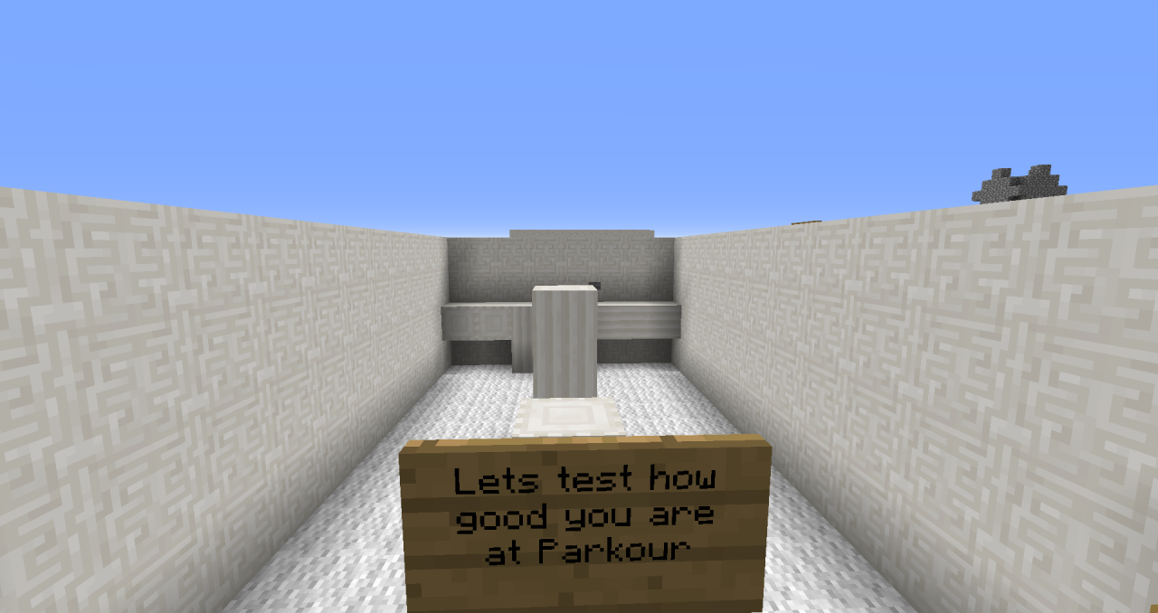 Parkour of Master Jumping Minecraft Map