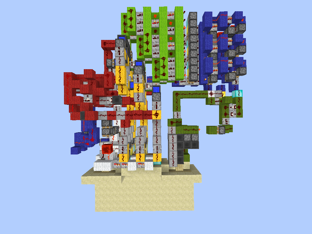 A Working Slot Machine on Minecraft Minecraft Map