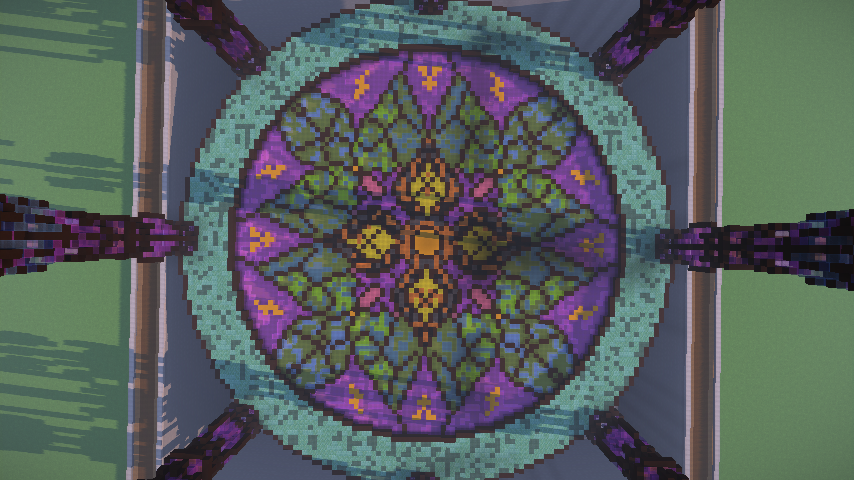 Out Mosaic Glass Minecraft Map