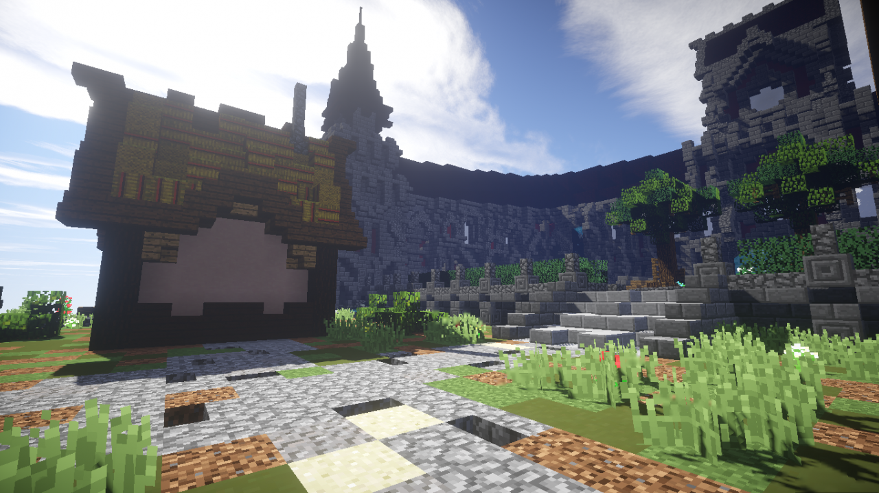 Le Palais de la guerre du celeste Minecraft Map