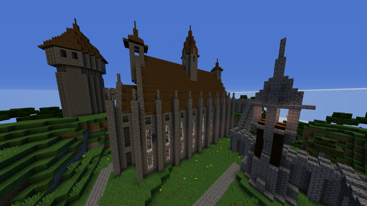 Church / Medieval Church / Kirche / Mittelalterkirche Minecraft Map