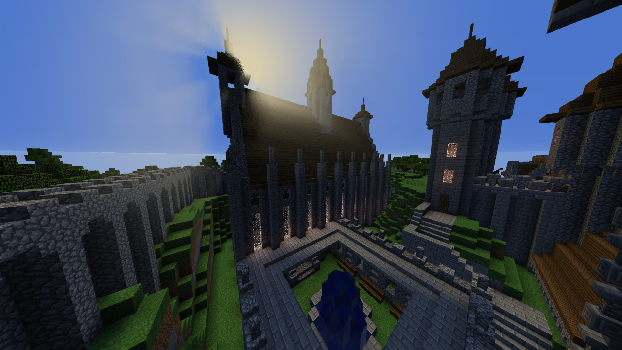Church / Medieval Church / Kirche / Mittelalterkirche Minecraft Map