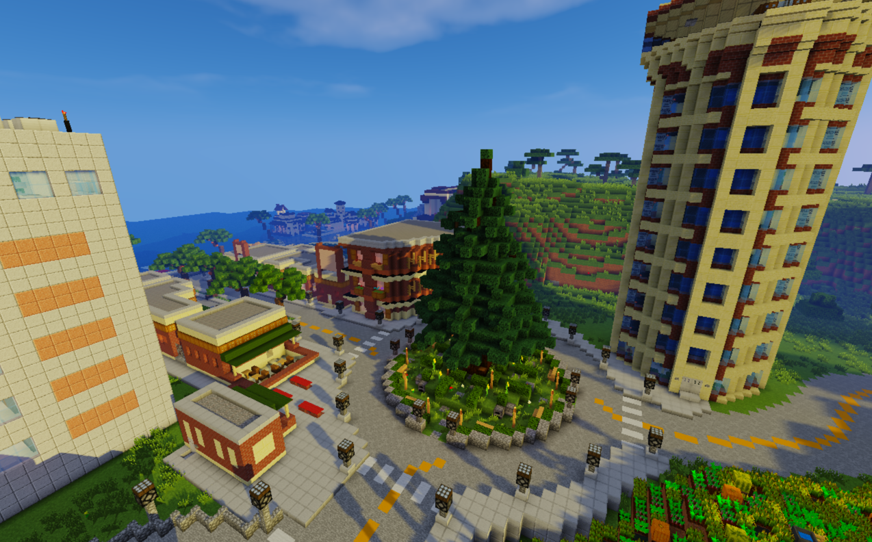 S.Q.U.A.D. City Minecraft Map