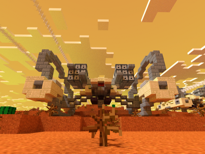 Hailfire Droid (Compact Version) STAR WARS Minecraft Map