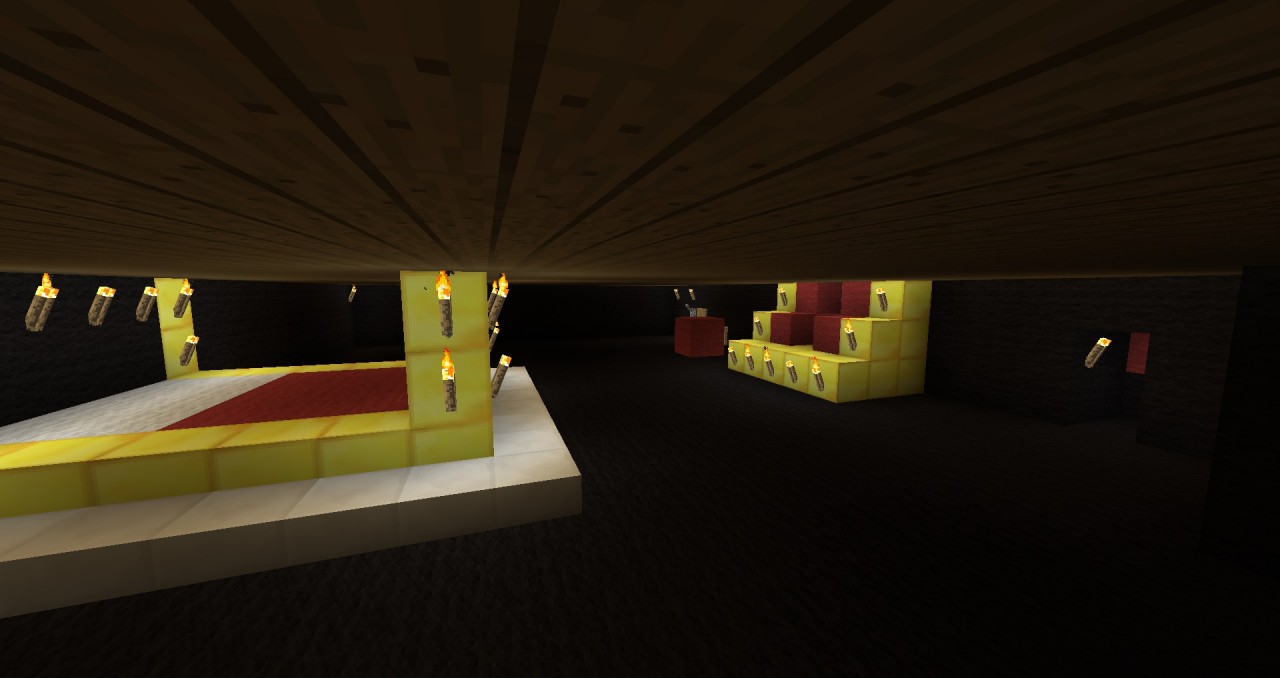 Burning Castle.......! Minecraft Map