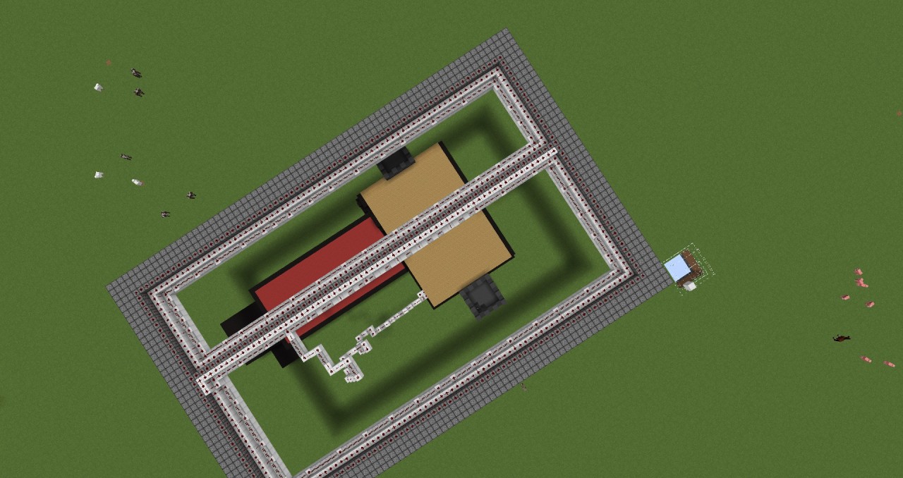 Burning Castle.......! Minecraft Map