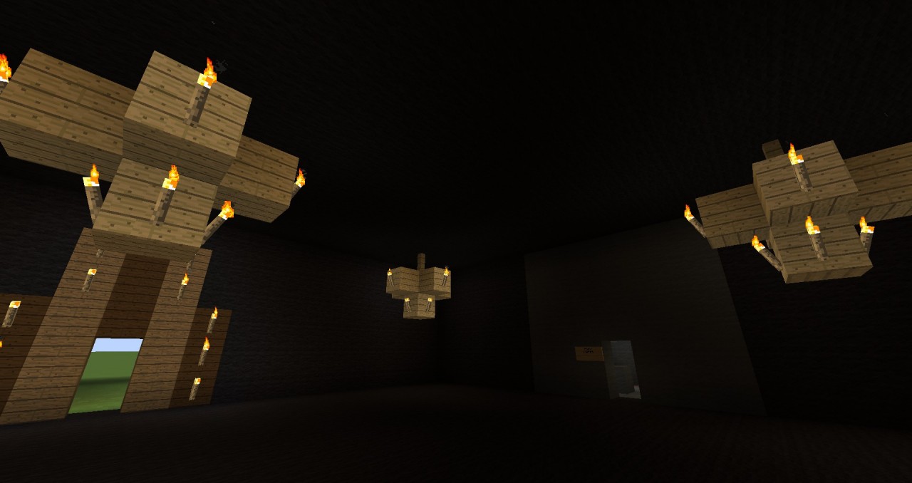 Burning Castle.......! Minecraft Map