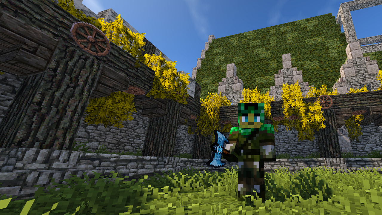 The Order of the Fang - Survival built Monastery Minecraft Map