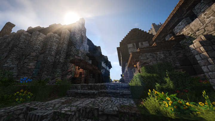 The Order of the Fang - Survival built Monastery Minecraft Map