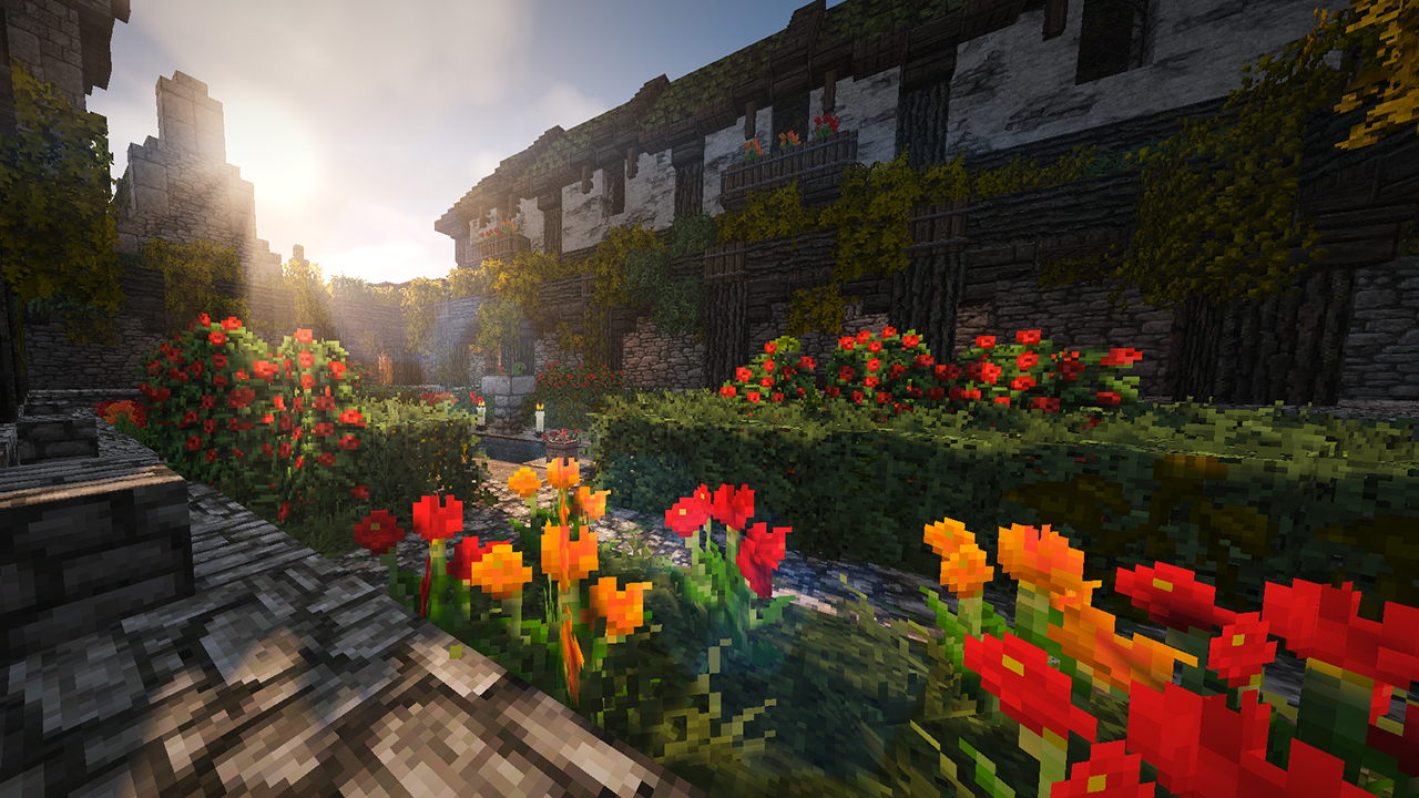 The Order of the Fang - Survival built Monastery Minecraft Map