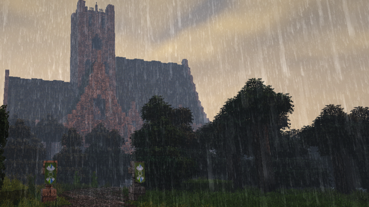 The Order of the Fang - Survival built Monastery Minecraft Map