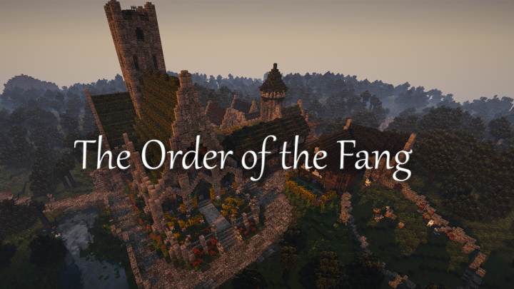 The Order of the Fang - Survival built Monastery Minecraft Map