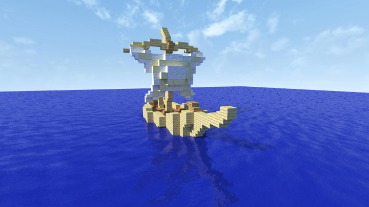 Elven Ship Minecraft Map