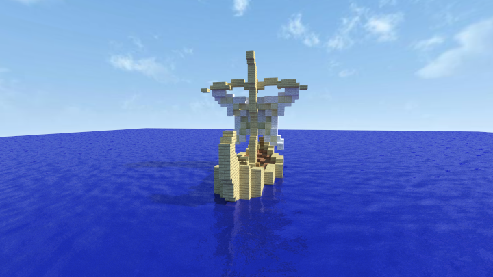 Elven Ship Minecraft Map