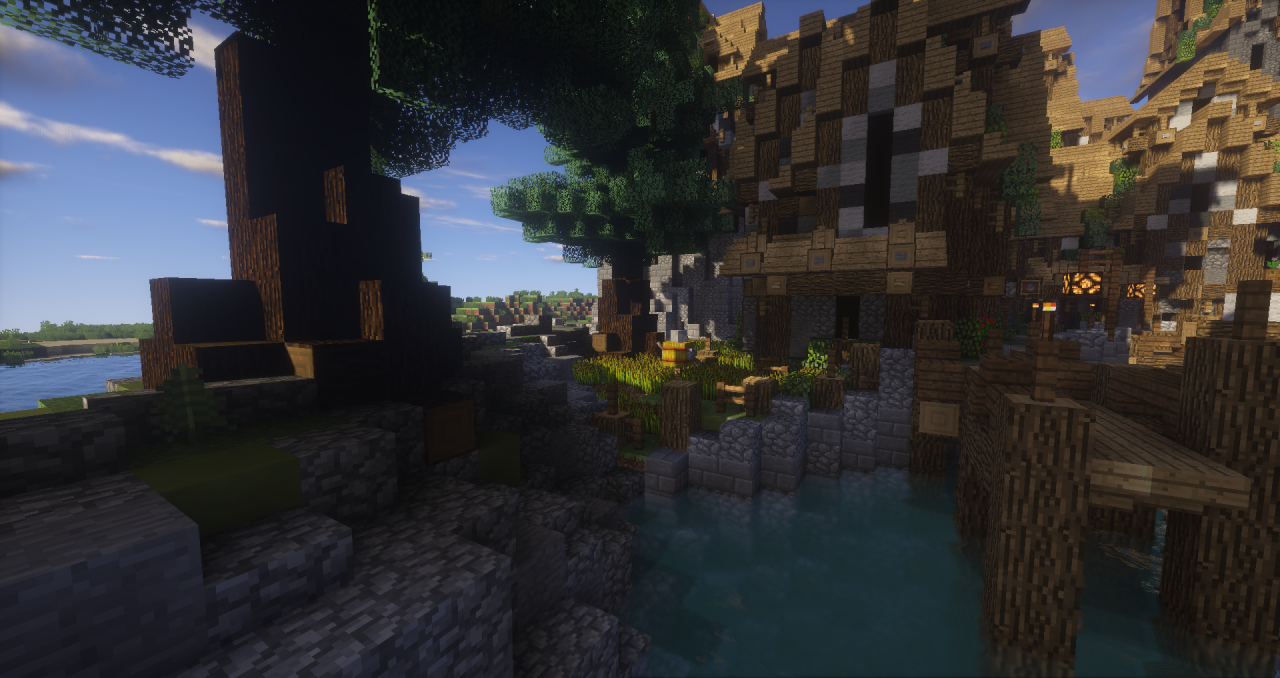 Costal Village/Shop Minecraft Map