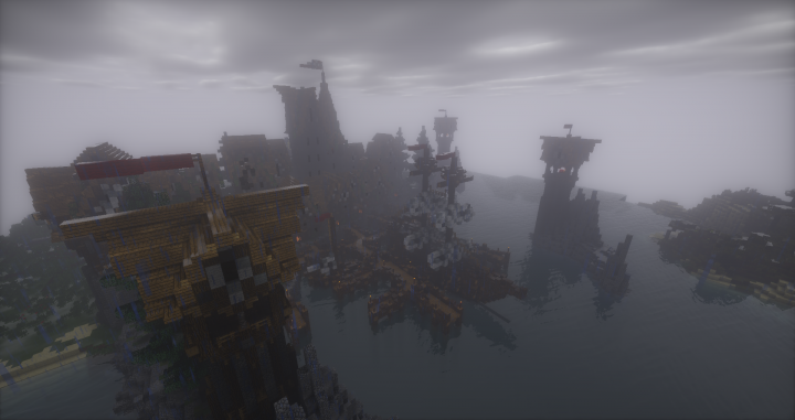 Costal Village/Shop Minecraft Map