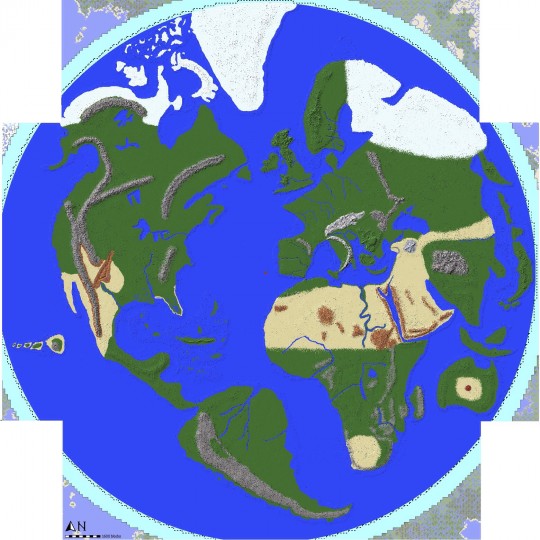 Project Pangea Minecraft Map